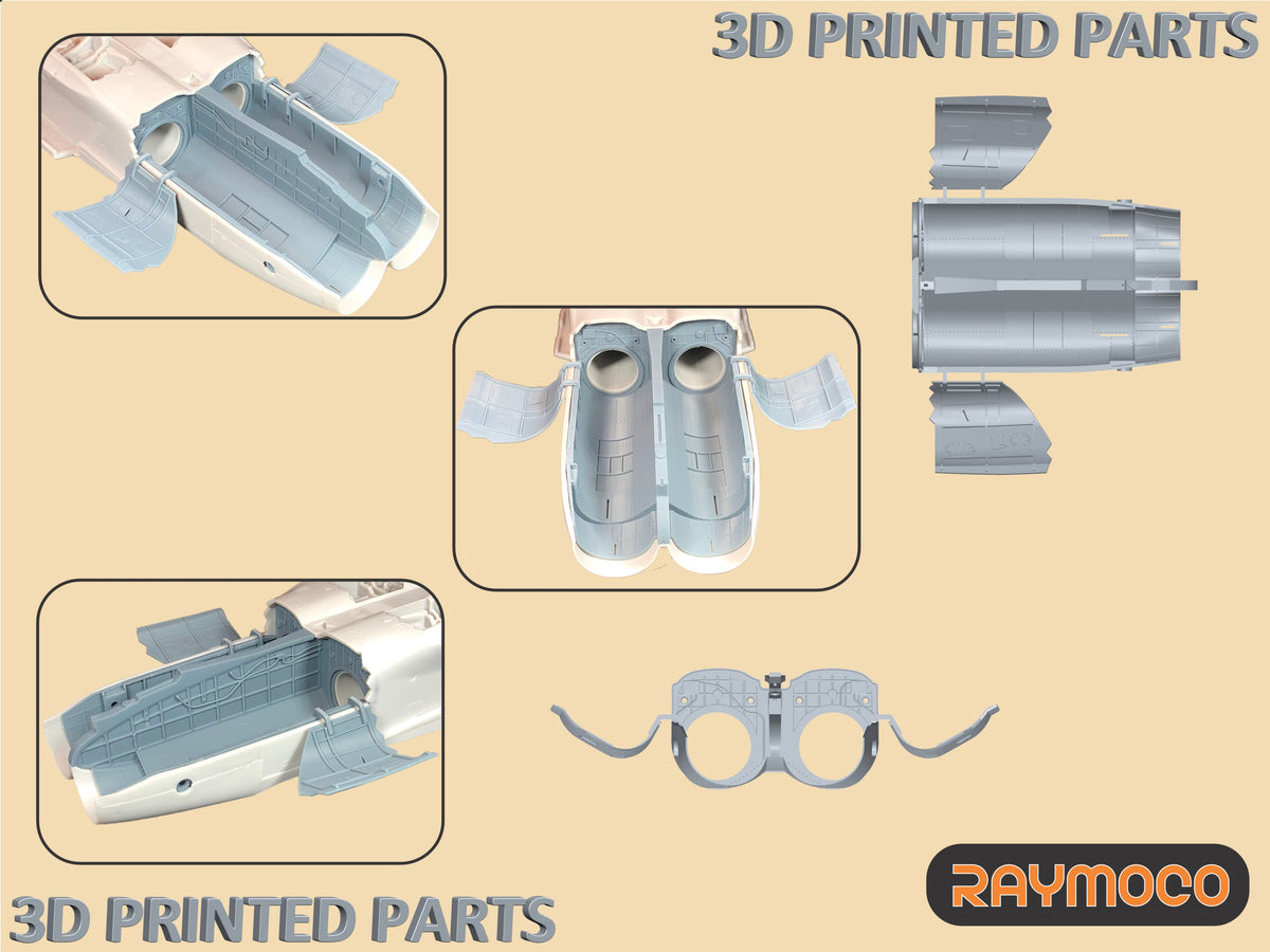 1/48 F-18 Engine Bay. For Kits - Hasegawa | RAYMOCO